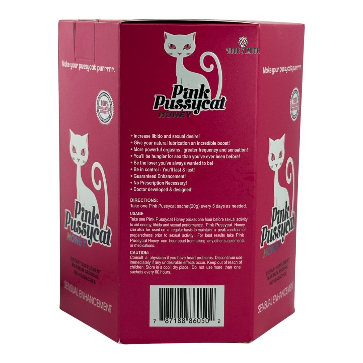 Pink Pussycat Honey for Women (24 Pack) | Vigor Station