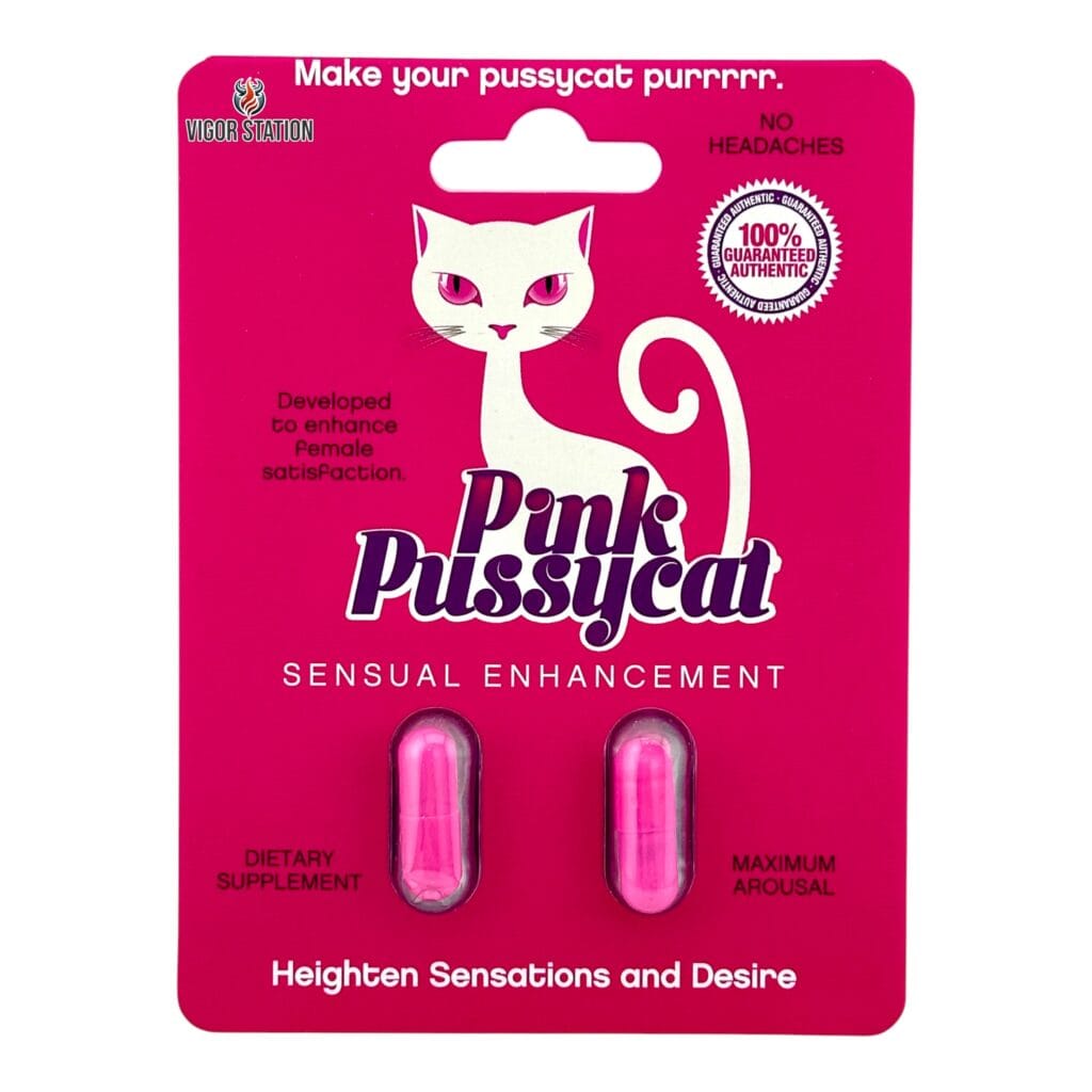Pink Pussycat Pills - 2 Capsules | Vigor Station
