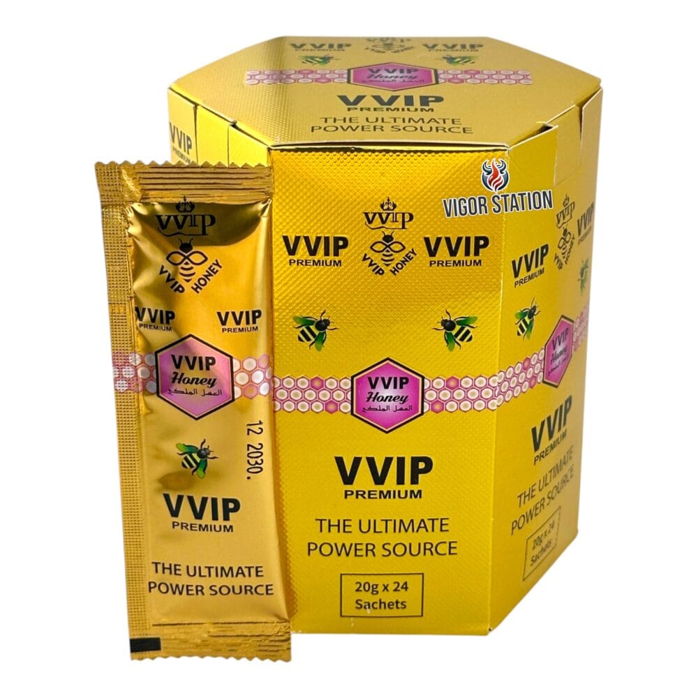 VVIP Premium Honey – 24 Pack | Vigor Station